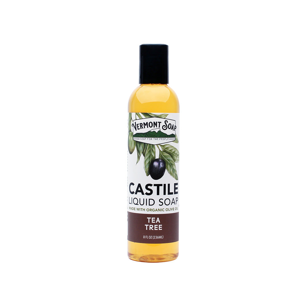 Tea Tree Castile Liquid Soap – Vermont Soap Singapore